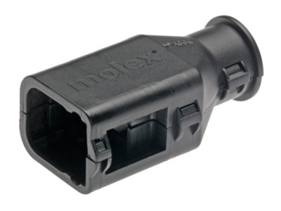 MX150 Backshell for Male Sealed Connector Assembly, 12 Circuit, with Rib