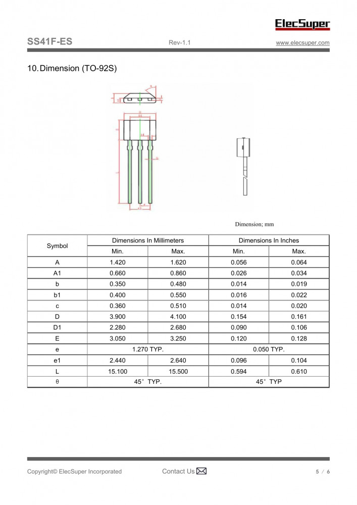 SS41F-ES datasheet page 5