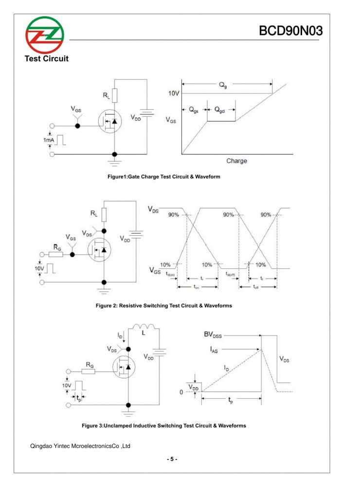 BCD90N03 datasheet page 5