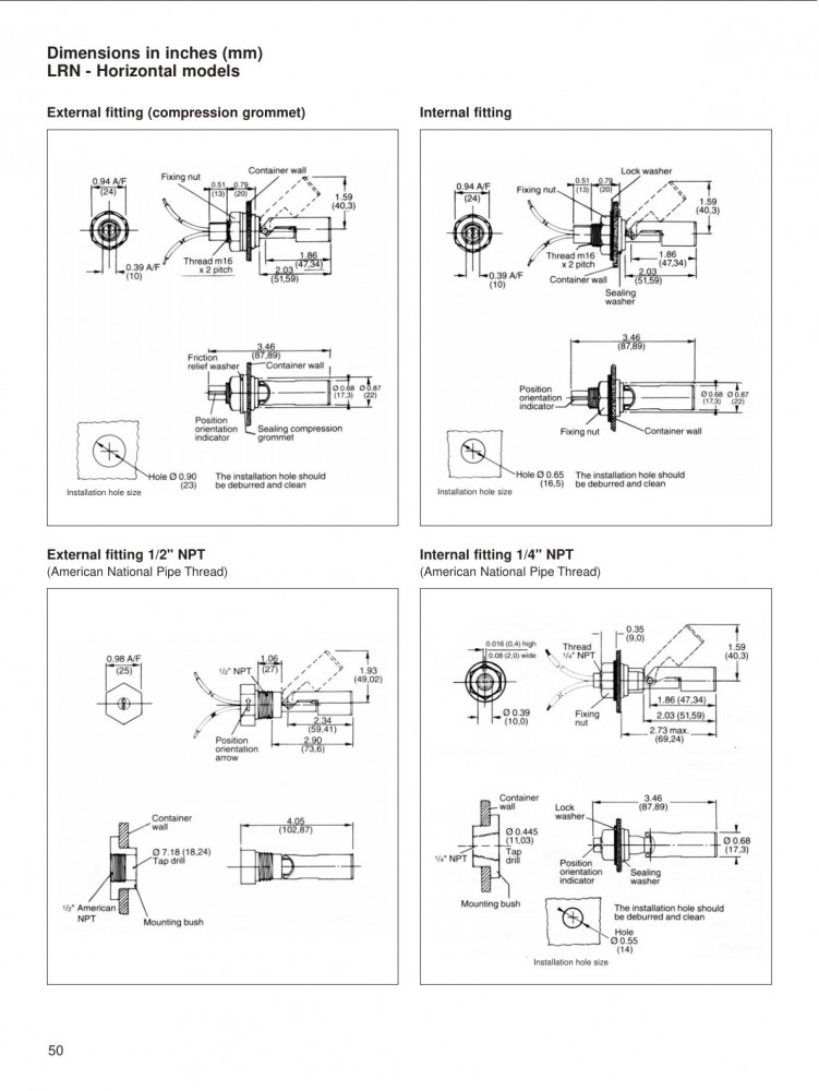Honeywell LRNH31S42 technical document page 3