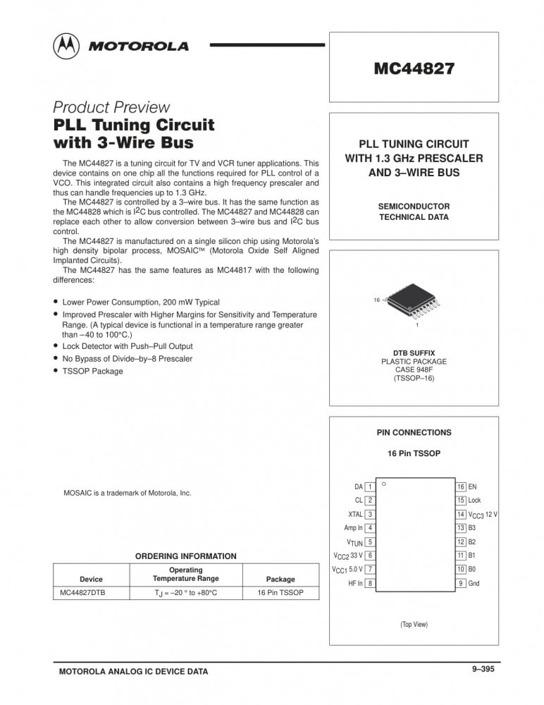 MC44827 technical document page 1