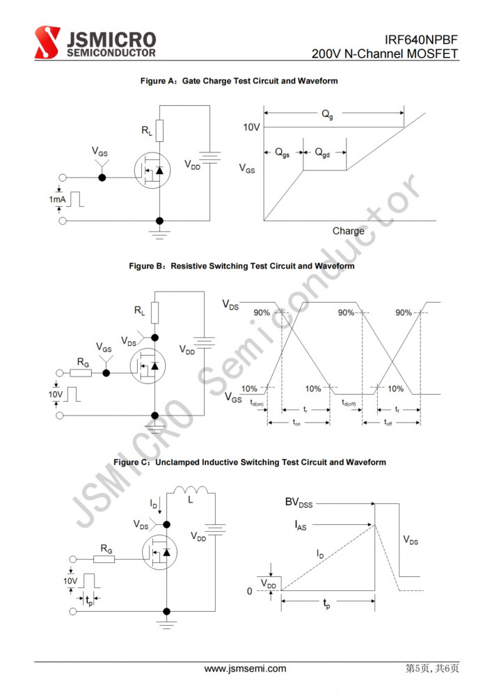 IRF640NPBF-JSM datasheet page 5