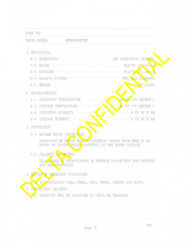 AFB0824SH7DT specification page 5
