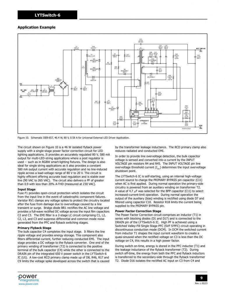 LYT6079C-TL technical document page 9