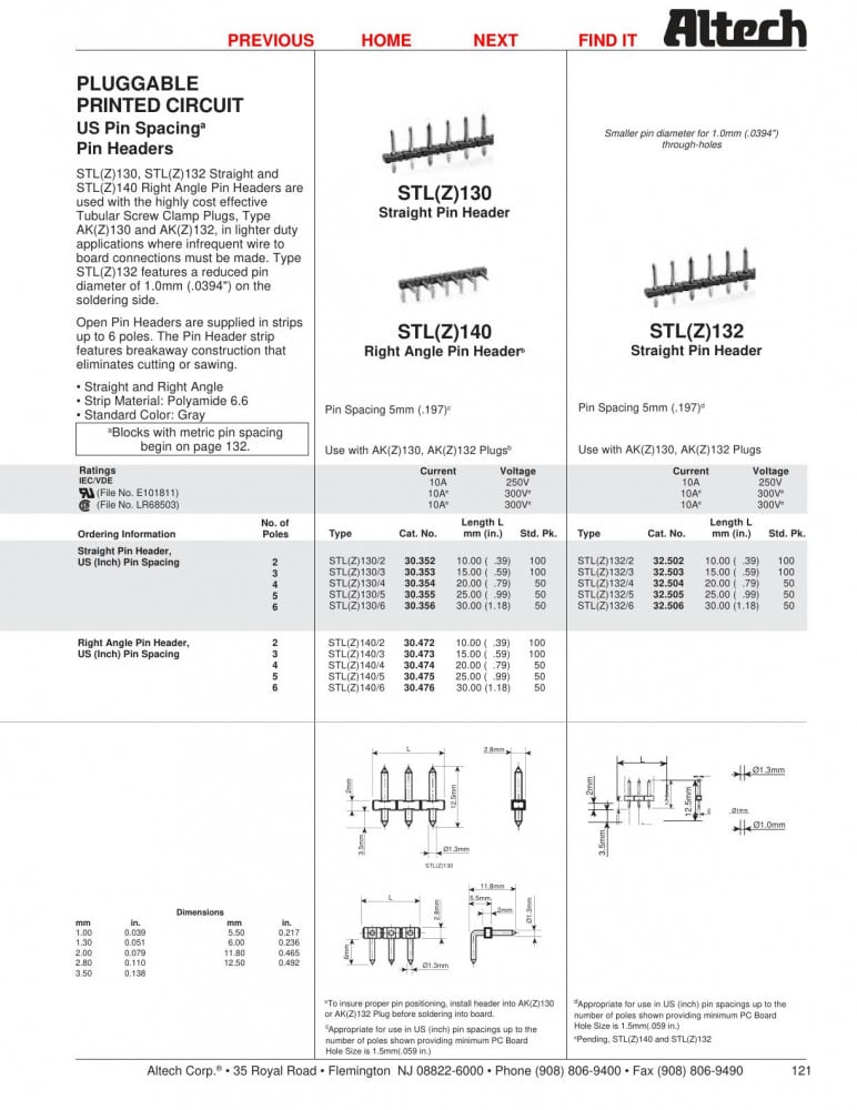 Altech catalog page 10