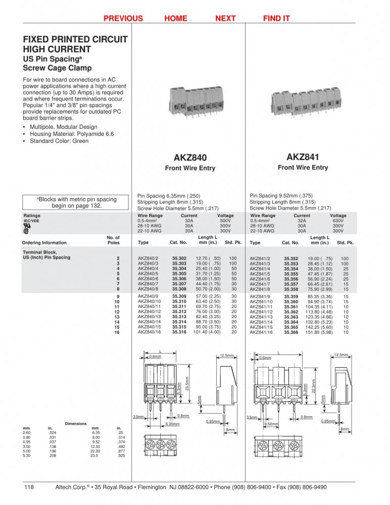 Altech catalog page 7