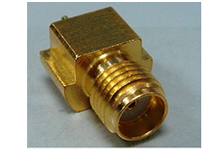 SMA Jack, Straight, PCB Receptacle, End Launch, Surface Mount, 4.75mm SMT Contact Tail Length, Gold (Au) Flash Plated Body, Tape and Reel, 50 Ohms for sale