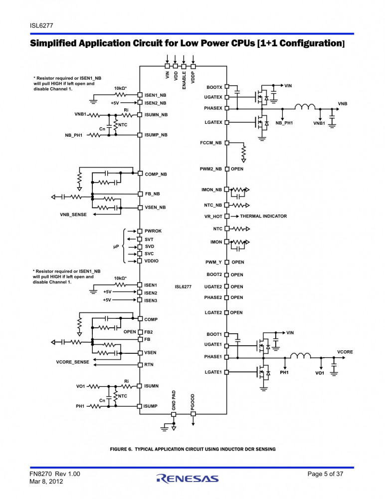 ISL6277IRZ-T datasheet page 5
