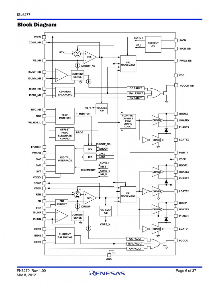 ISL6277IRZ-T datasheet page 6