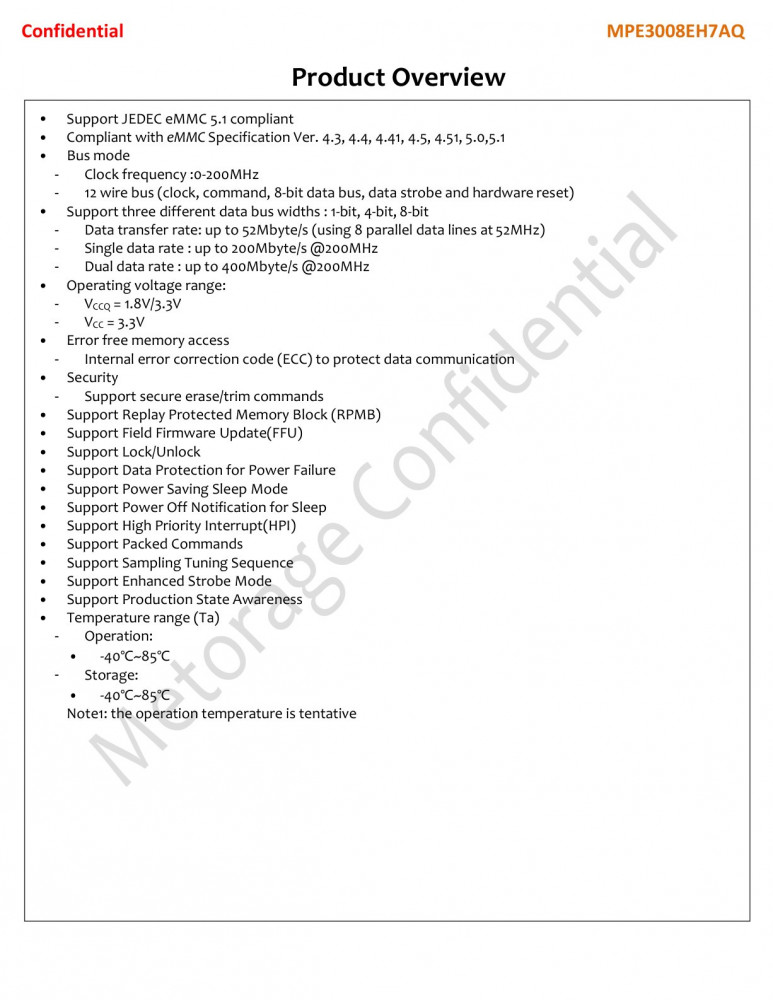 MPE3008EH7AQ datasheet page 4
