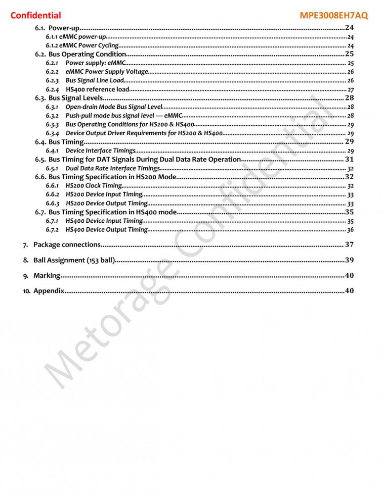 MPE3008EH7AQ datasheet page 6