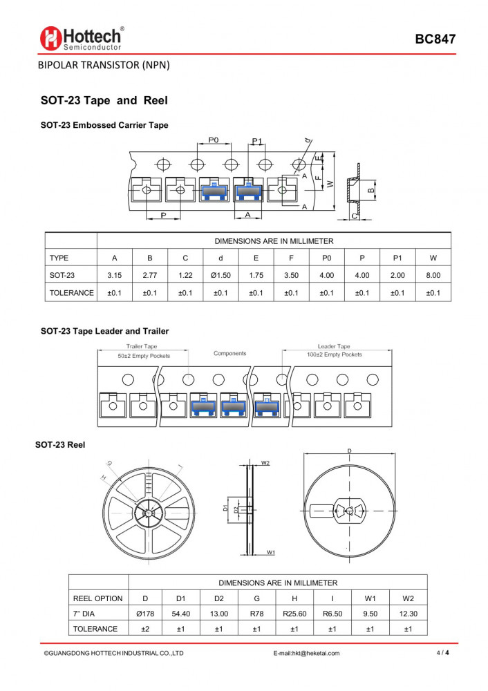 BC847A datasheet page 4