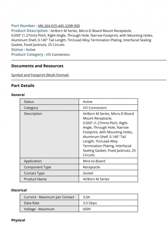 MK-264-025-445-220R-900 product document image 1