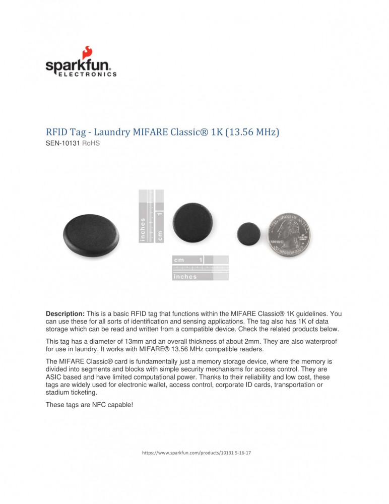 SEN-10131 technical document preview