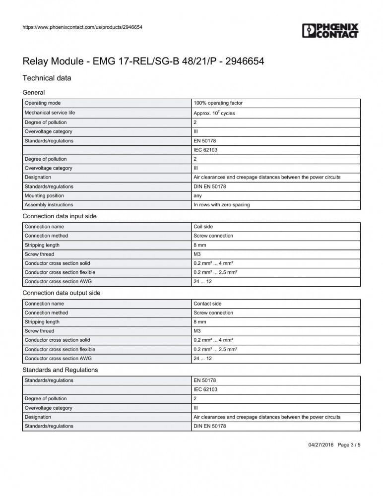 Phoenix Contact 2946654 document page 3