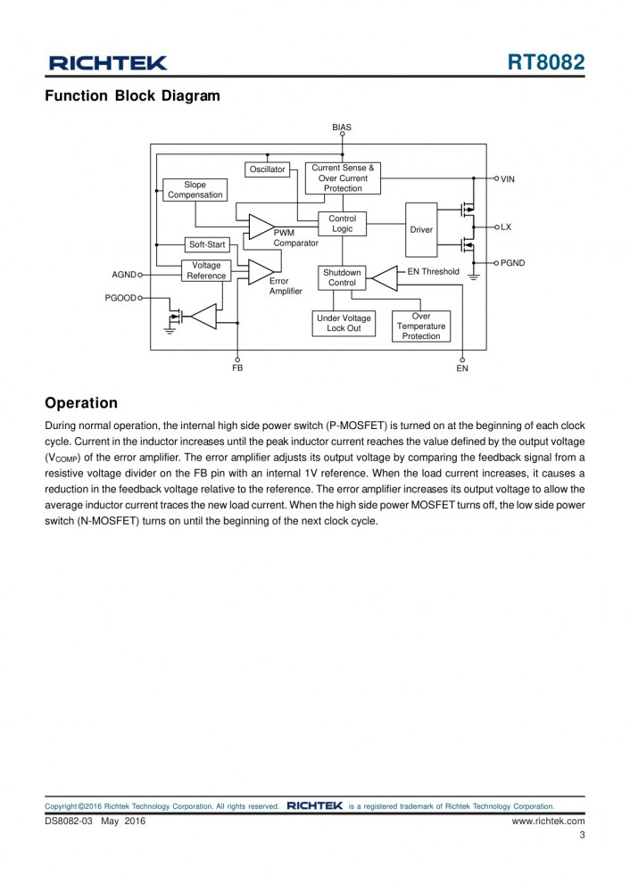 RT8082 datasheet page 3