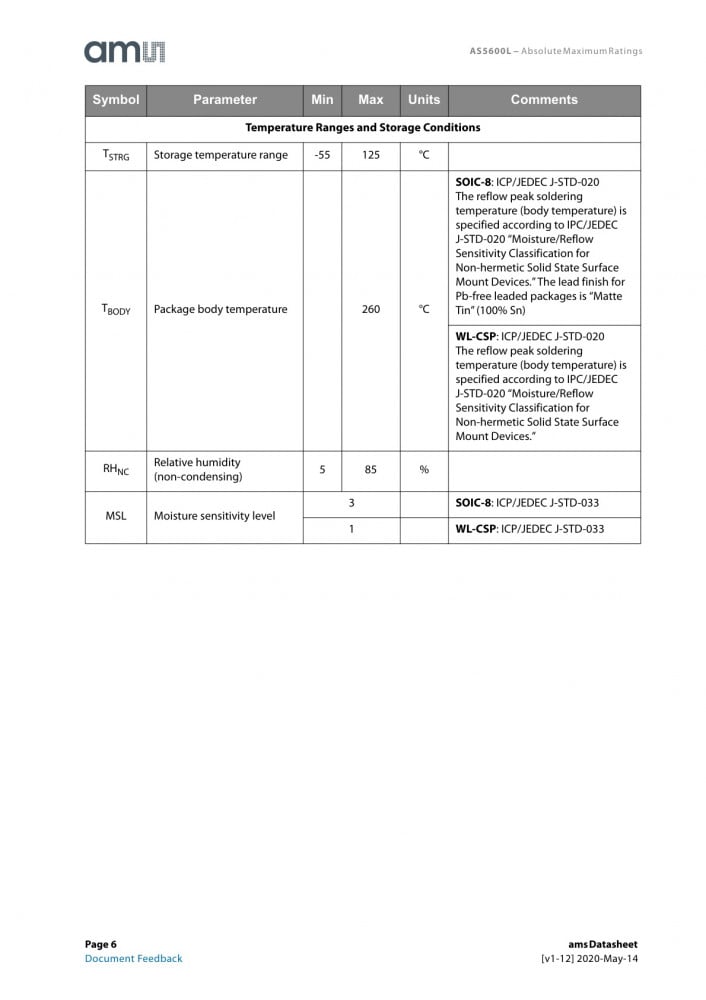 AS5600L datasheet page 6