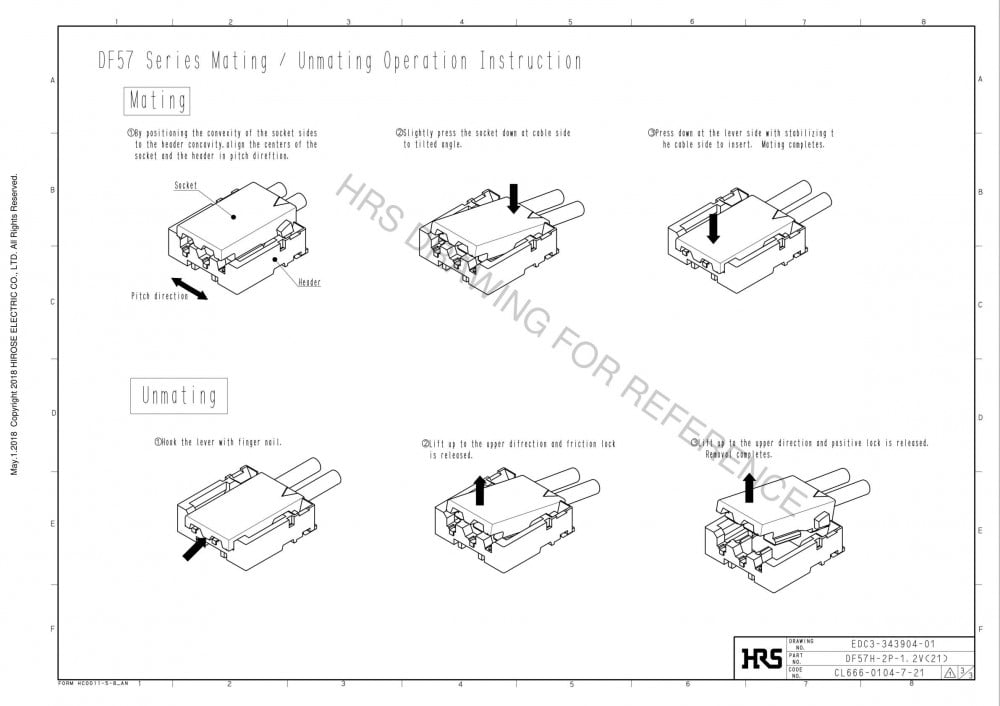 DF57H-2P-1.2V(21) technical document page 3