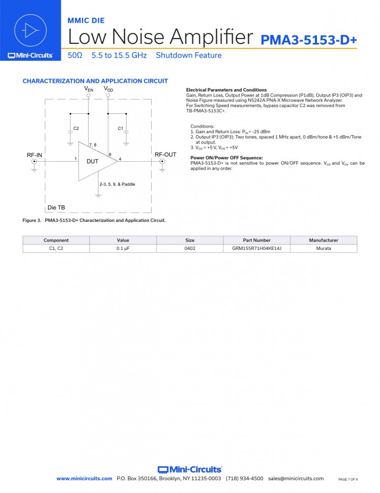 PMA3-5153-DG+ specification document preview, page 7