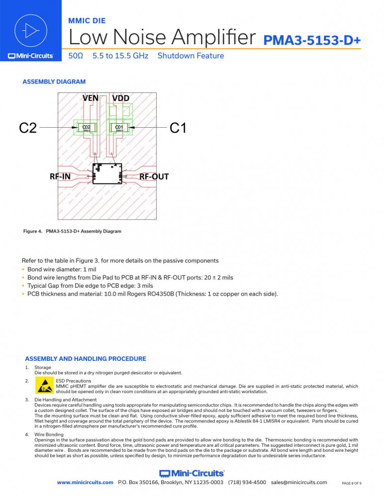 PMA3-5153-DG+ specification document preview, page 8