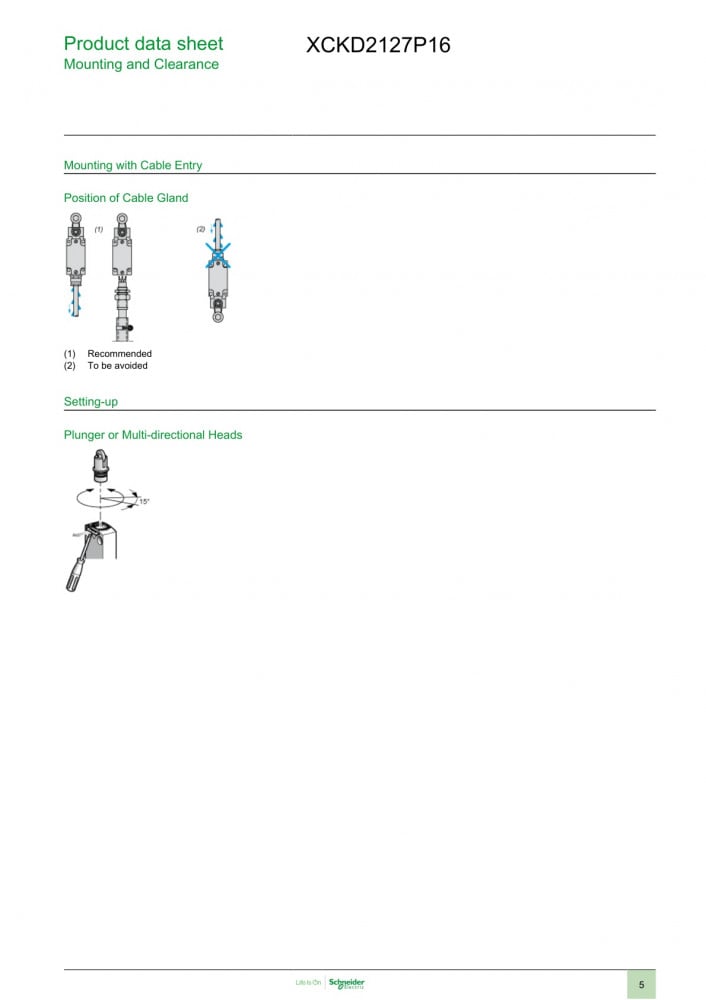 XCKD2127P16 technical document page 5