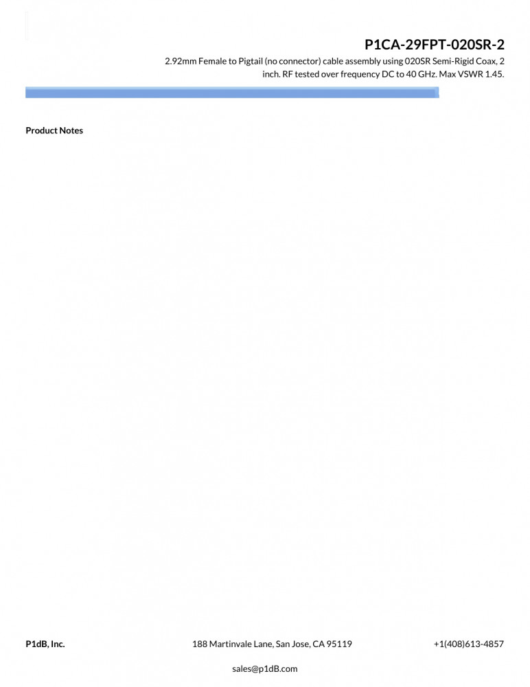 P1CA-29FPT-020SR-2 product visual, image 2