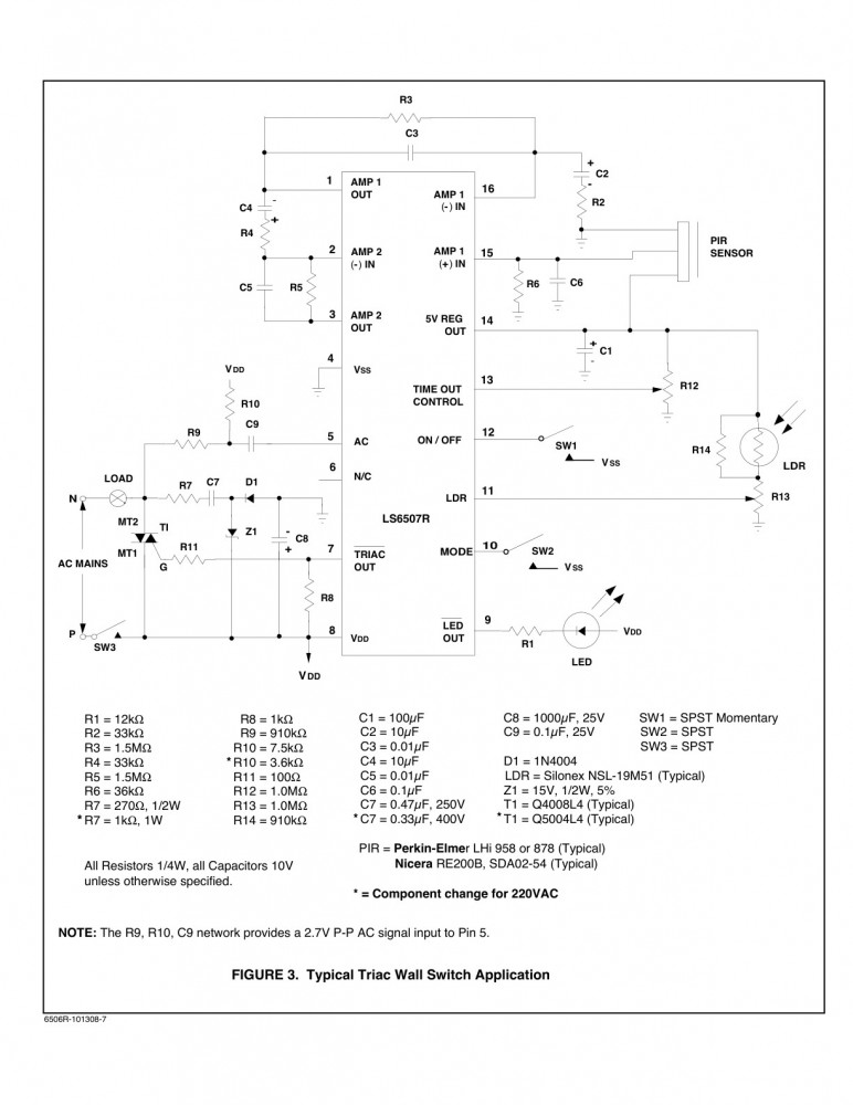 LS6507R datasheet page 7