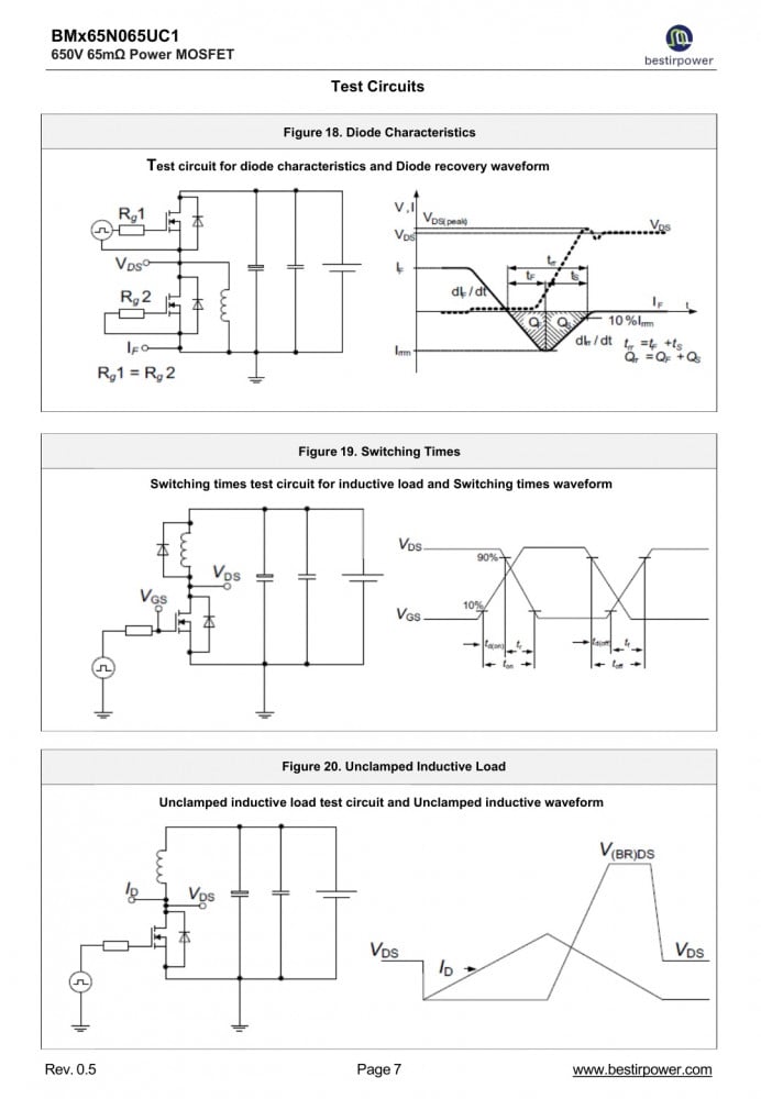 BMW65N065UC1 datasheet page 7