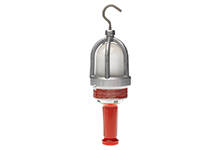 Incandescant Stringlight Construction Guard 1-3/4 Neck Zinc Plated, Long, Narrow Profile