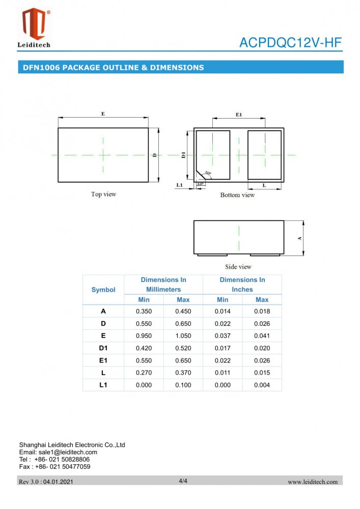 ACPDQC12V-HF datasheet page 4