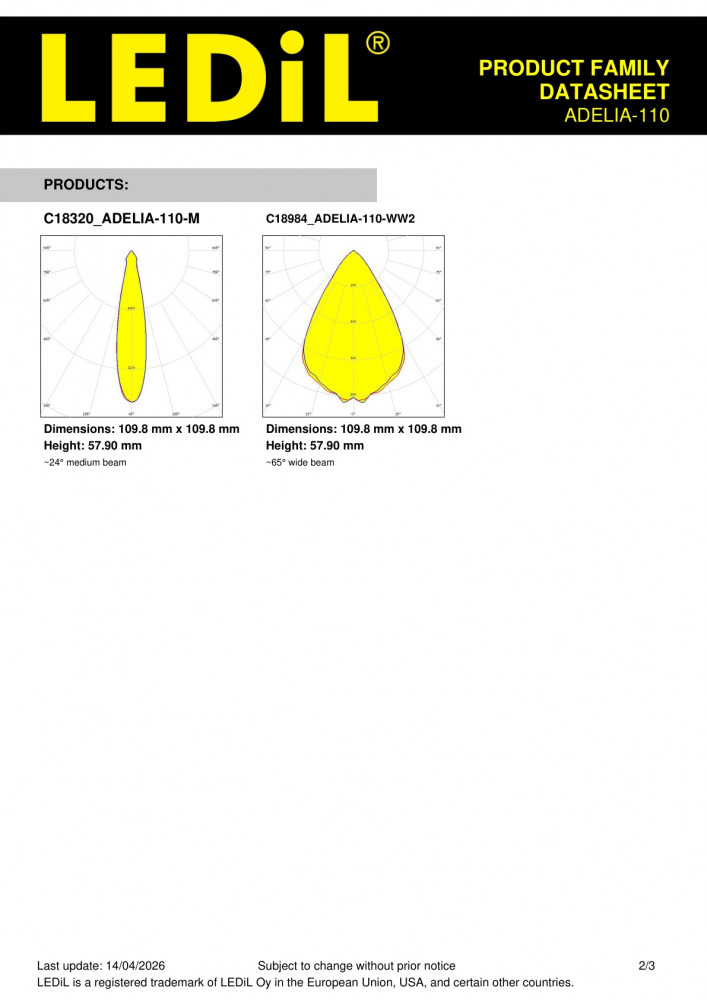 ADELIA-110-S technical document page 2