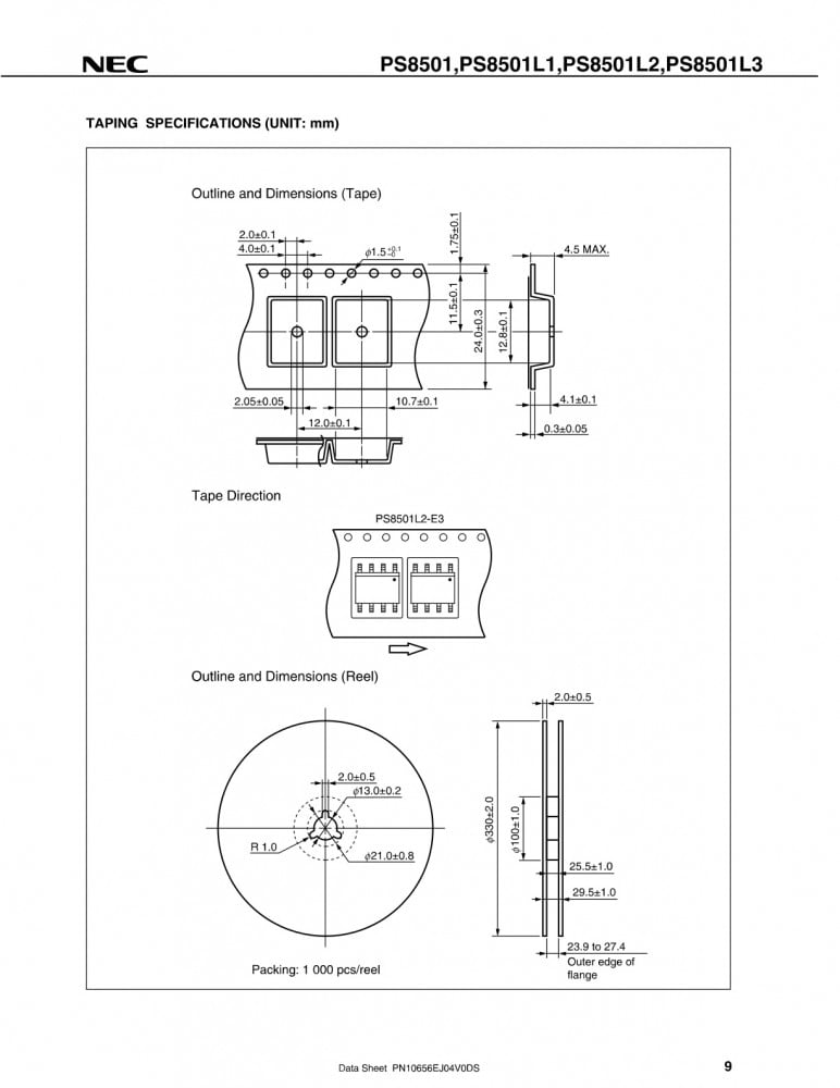 PS8501 datasheet page 9