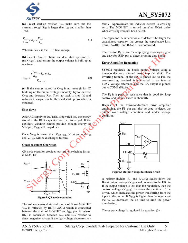 SY5072ABC datasheet page 6