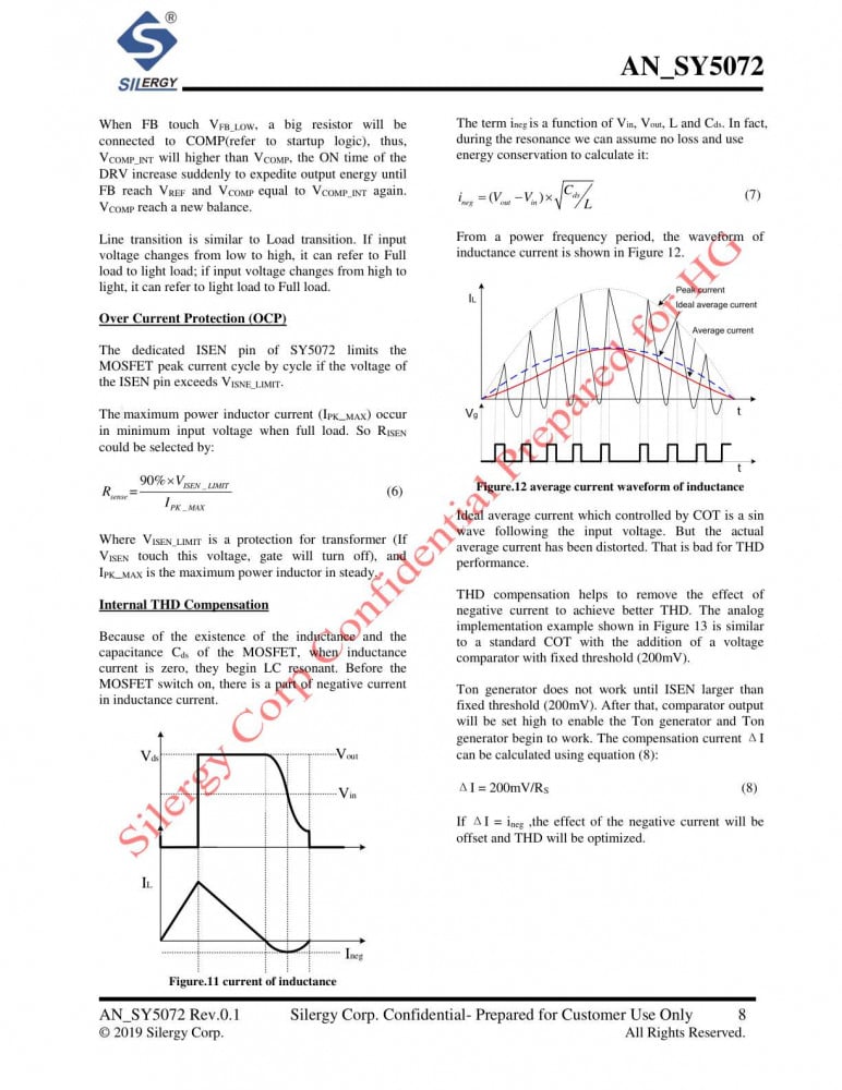 SY5072ABC datasheet page 8