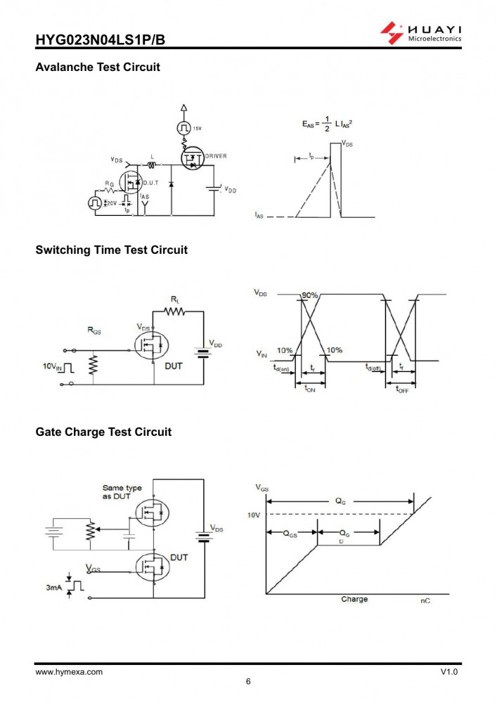 HYG023N04LS1P datasheet page 6
