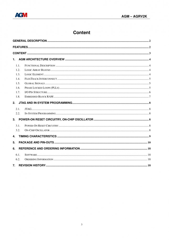 AGRV2KL64 datasheet page 3