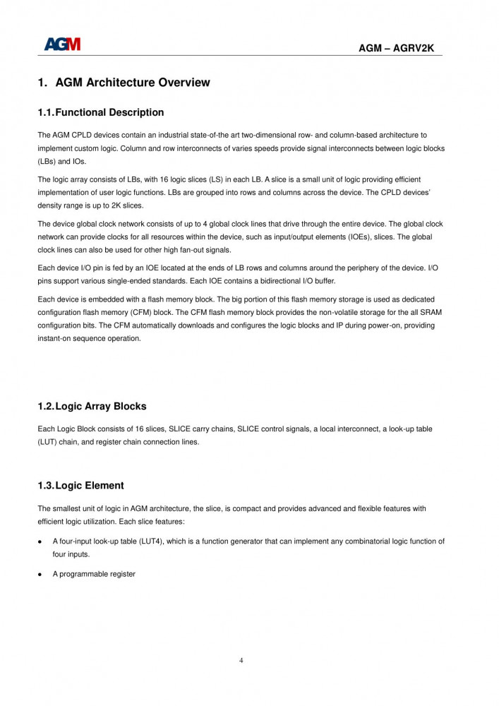 AGRV2KL64 datasheet page 4