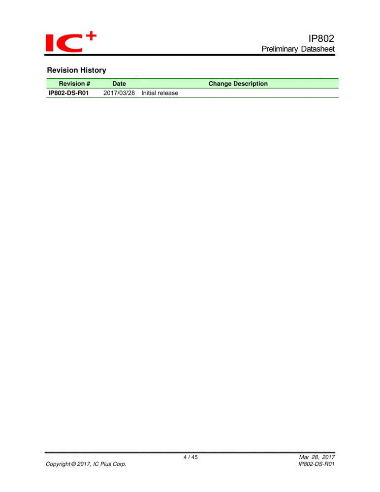 IP802 datasheet page 4