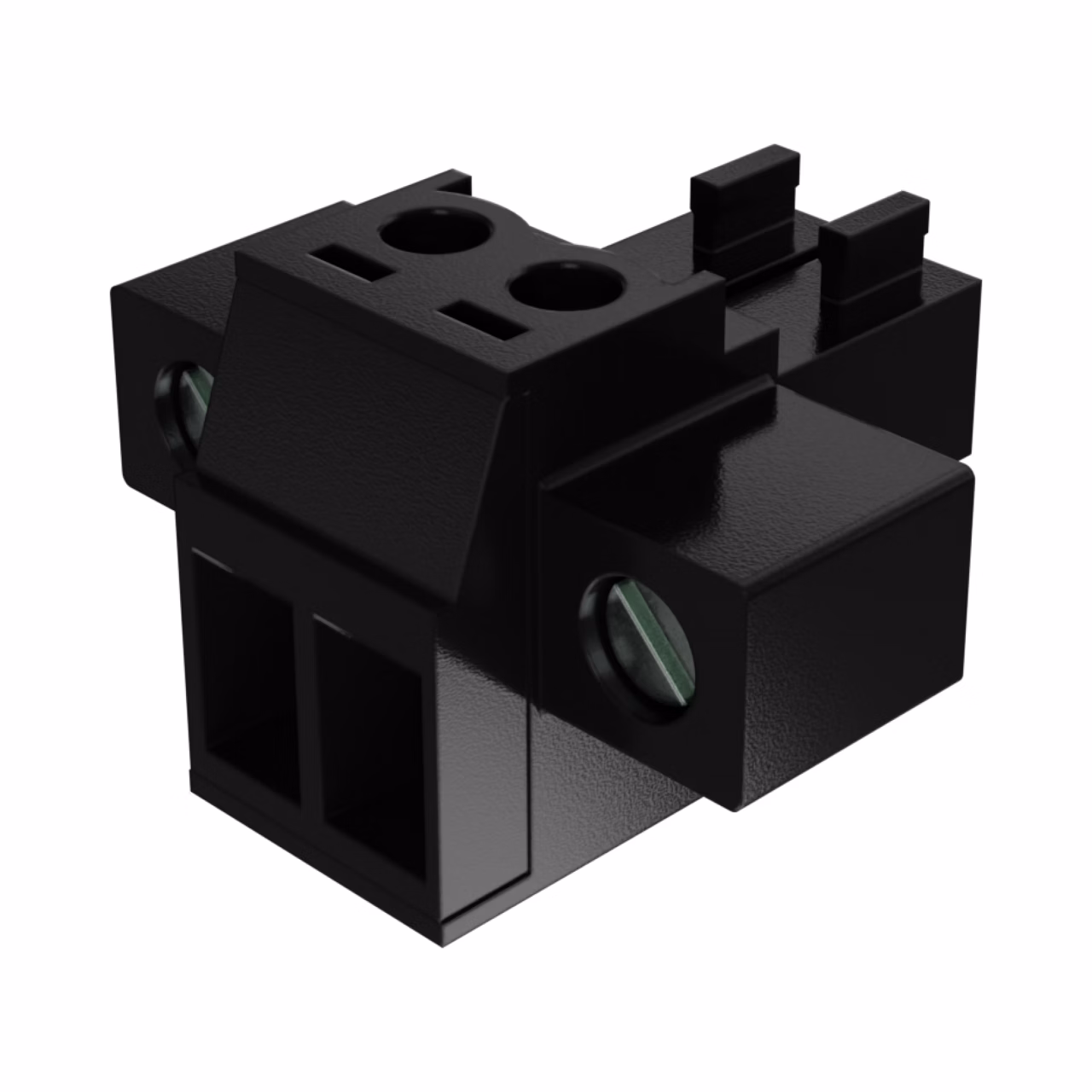 3.50mm Pitch Eurostyle Horizontal Plug, with Retention Screws, 2 Circuits for sale