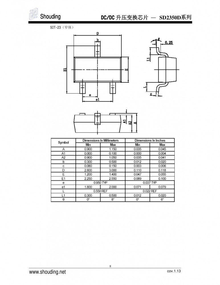 SD2350D50A datasheet page 8