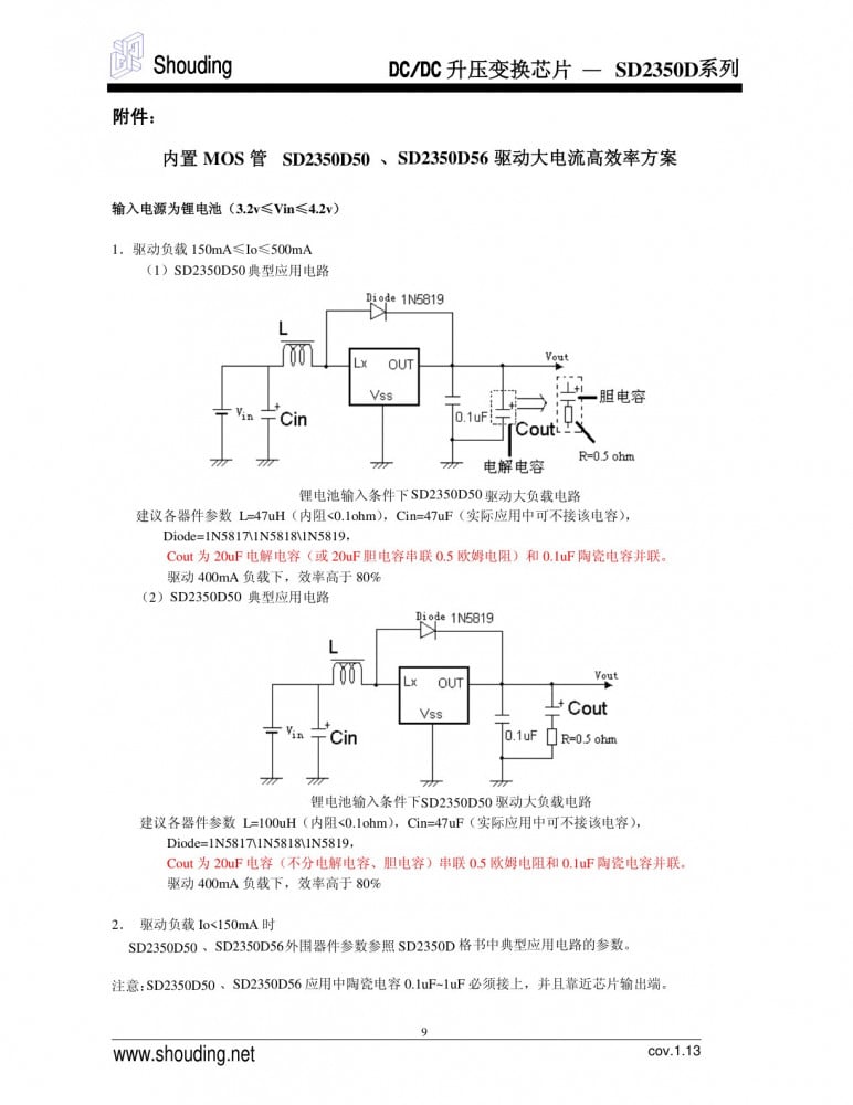 SD2350D50A datasheet page 9