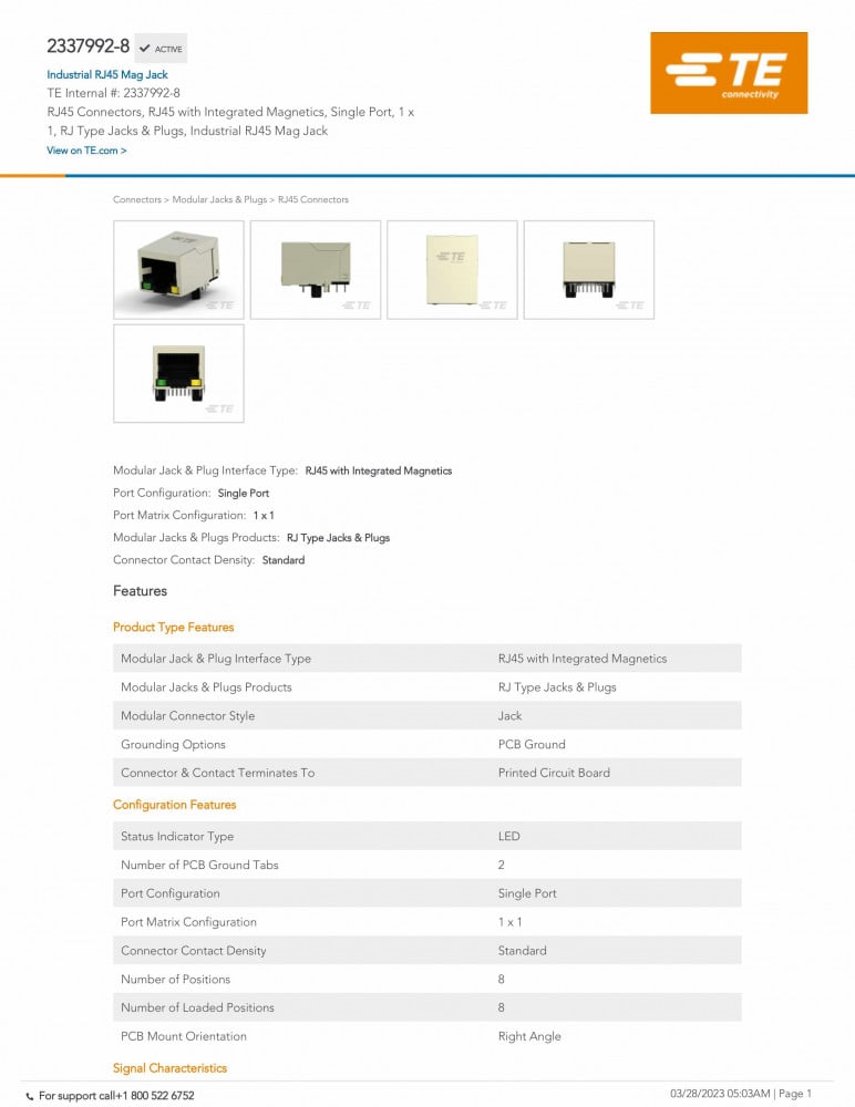 2337992-8 technical document page 1