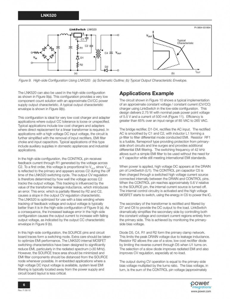 LNK520 datasheet page 6