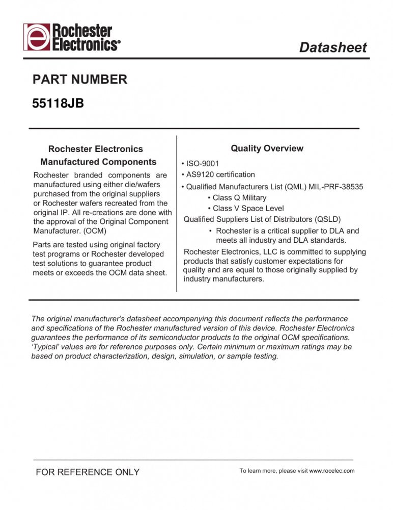 55118J/B datasheet page 2