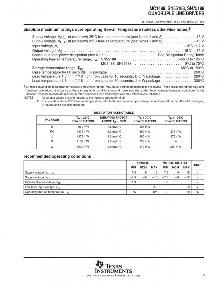 55118J/B datasheet page 5