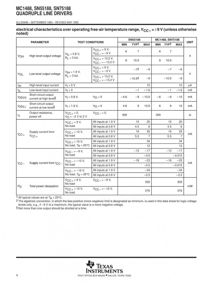 55118J/B datasheet page 6