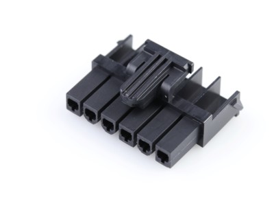 Mini-Fit TPA2 Receptacle Housing, 4.20mm Pitch, Single Row, UL 94V-0, Low-Halogen, 6 Circuits for sale