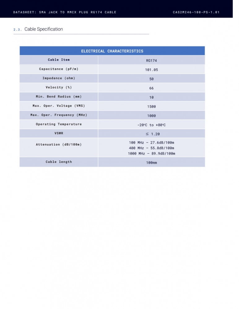 CAS2M246-100 datasheet page 5