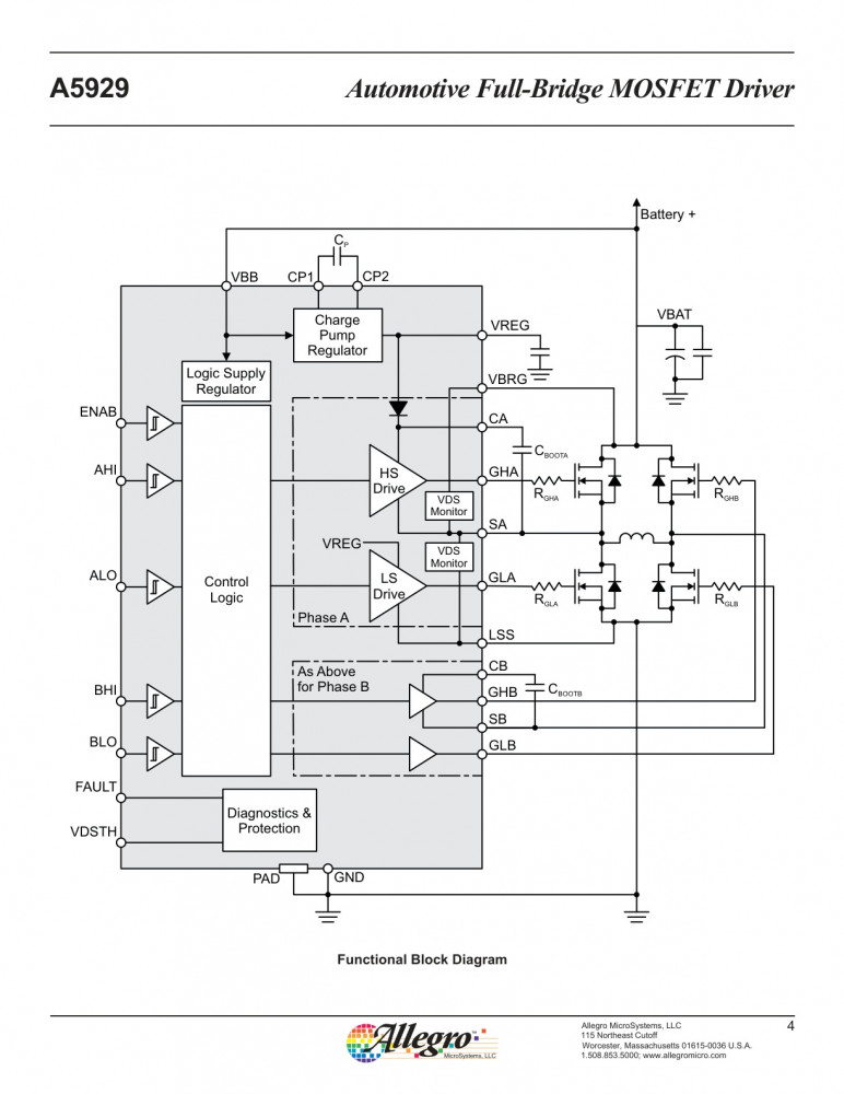 A5929 datasheet page 4