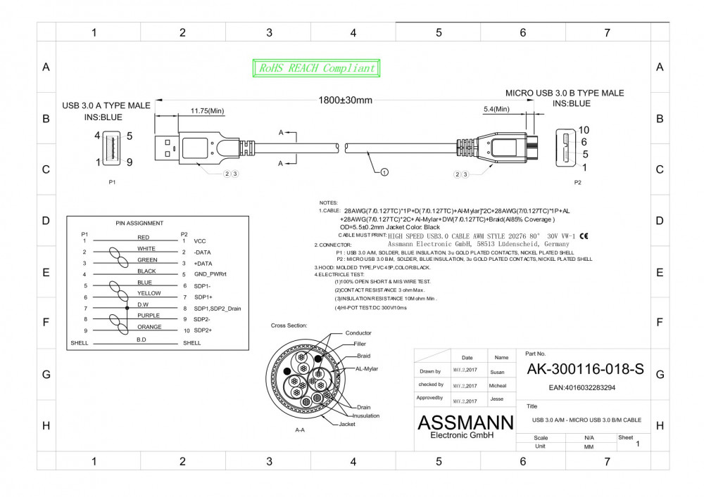 AK-300116-018-S technical drawing